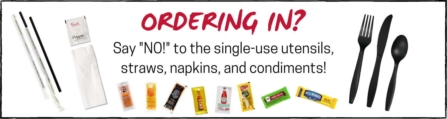 Take Action on Take-out Utensils - Sustainable Bainbridge